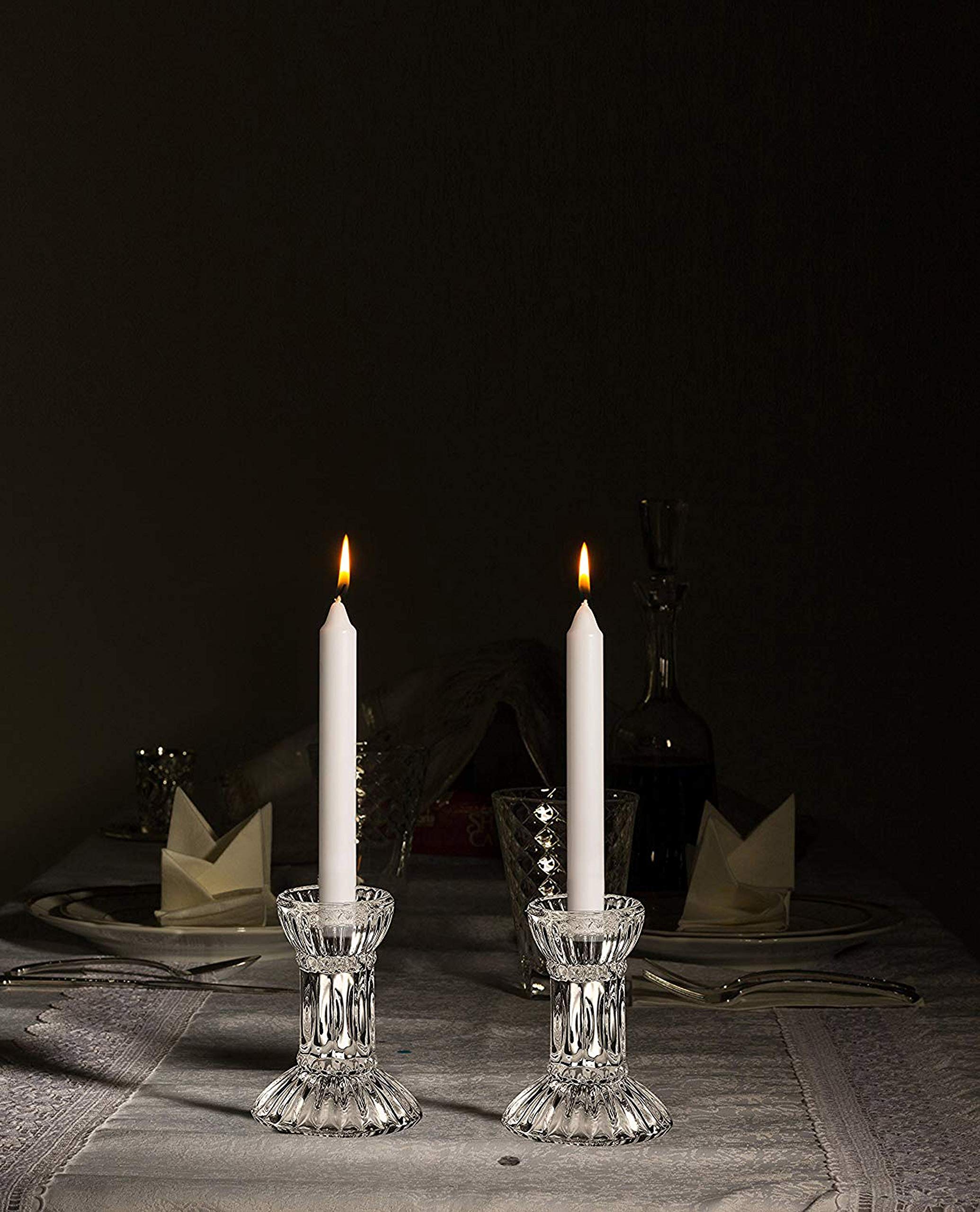 Shabbat Candles - Traditional Shabbos Candles - 3 Hour - 72 Count, 2 Pack (144 Count) - by Ohr