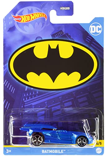 Hot Wheels Premium Batman Theme 5 Piece Set DC Comics Series Diecast Models HDG89-956A