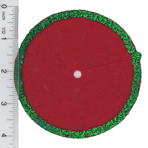 Farrow Industries Dollhouse Miniature Hand Made Christmas Tree Skirt