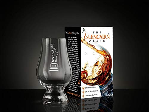 GLENCAIRN Decorative Crystal Whiskey Tasting Glass - Statue of Liberty