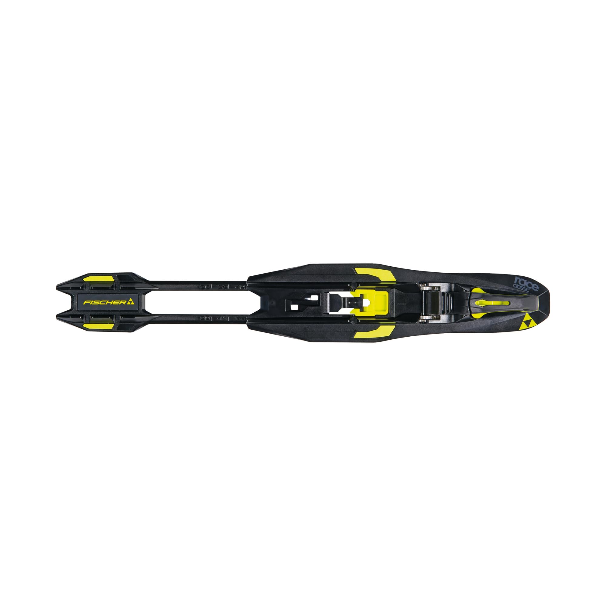 FISCHER Unisex Adults Race Classic Step-in Tool Free IFP High-Performance Nordic Cross Country (XC) Black/Yellow Bindings