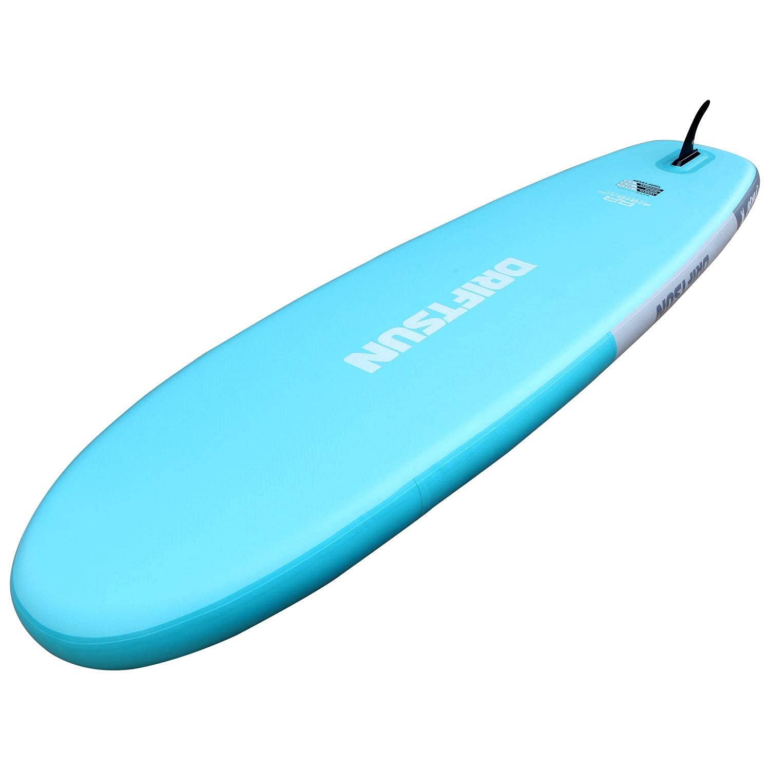 Driftsun Cruiser Ultimate 10 Foot Inflatable Stand Up Paddle Board Package with Travel Storage Paddleboard Backpack, Aluminum Pole Paddle, and Pump (Blue)