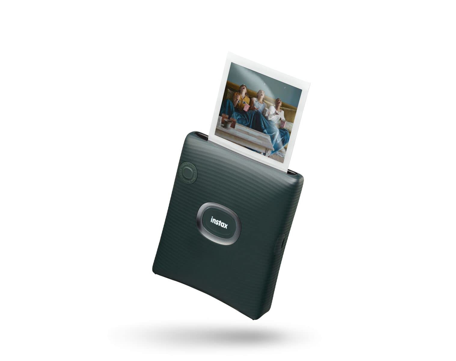 Fujifilm Instax Square Link Smartphone Printer - Green - Fuji Instax Square Instant Film (20 Sheets) β Instax Link Printer Bundle (Green)