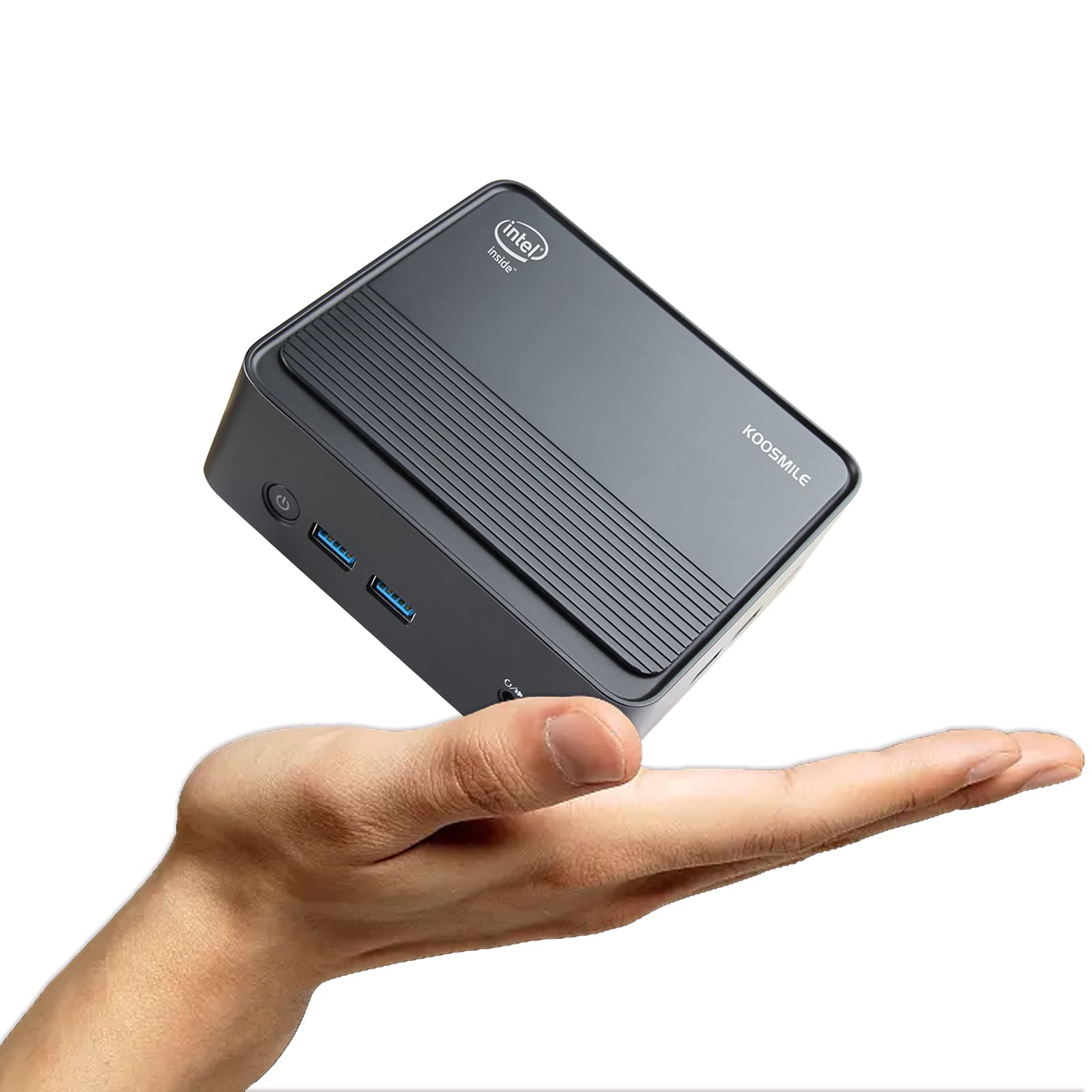KOOSMILE Mini Pc OS 11 Pro Intel N5095 (Up to 2.9 GHz),Mini Desktop Computer,8GB DDR4 RAM, 256GB M.2 SATA SSD (Up to 2TB) Small PC Support 4K UHD/Dual HDMI/ USB3.0/ BT4.0/2.4G+5G WiFi…