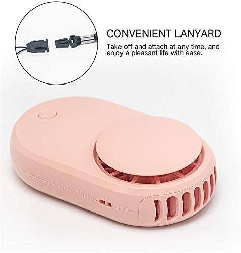 Feugole USB Mini Fan Air Conditioning Blower for Eyelash Extension Rechargeable Electric Fan Portable Small Dryer with 4 Sizes Cartoon Eyes Stickers