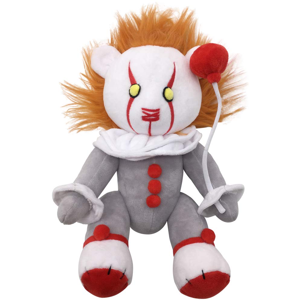 Verceco Cute Clown Doll Plush Toy 11 Inch Scary Clown Stuffed Animal Toys Christmas Birthday Gifts