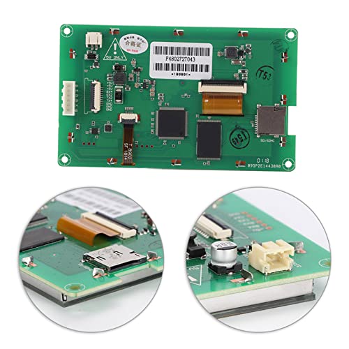 KOSDFOGE 3D Printer 4.3-inch Color TFT LCD Resistance Touch Screen with UART Port Support Text Music