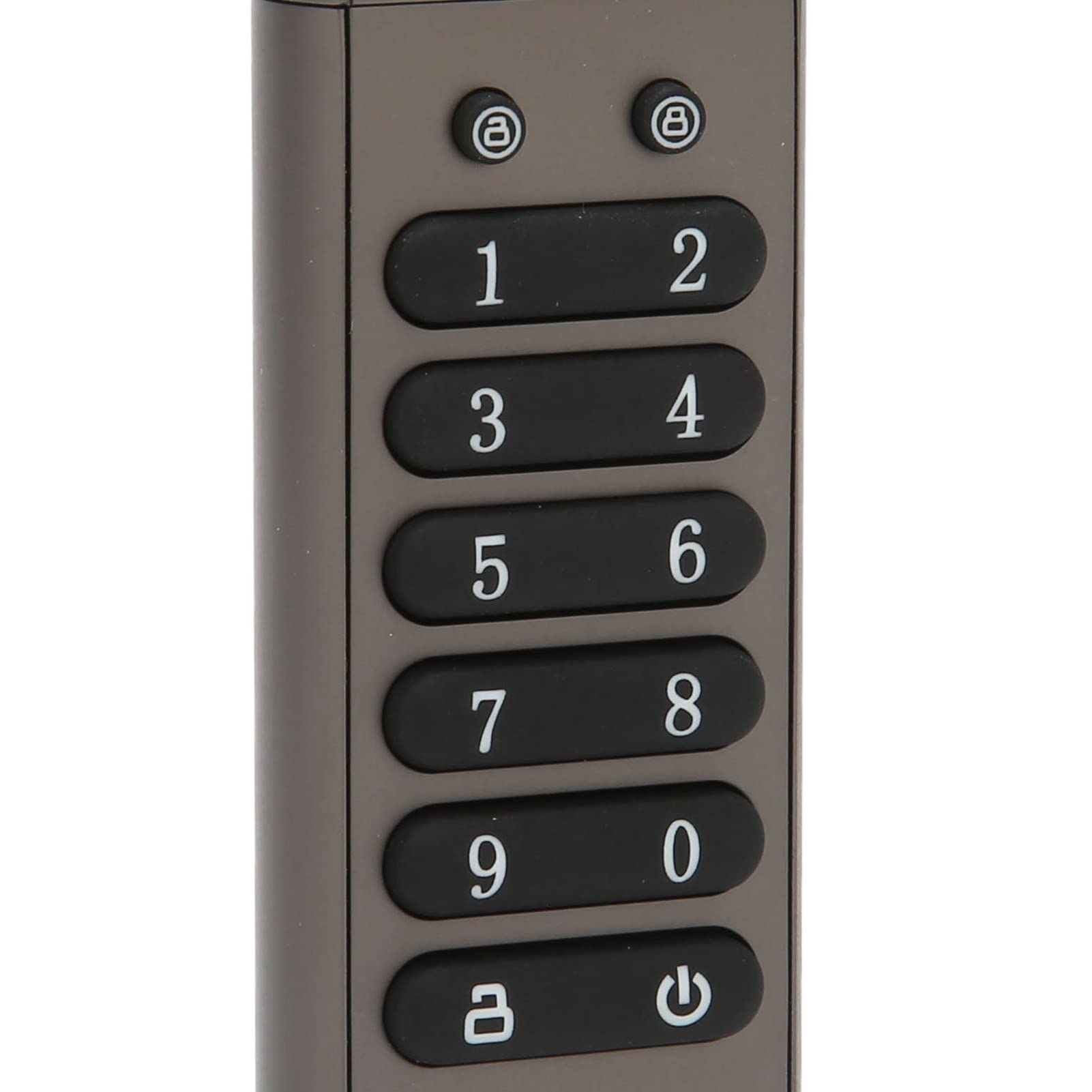 KOSDFOGE Encrypted Flash Drive 128GB USB Drive with Secure Encrypted Button USB3.1 100MByet/s High Speed U Flash Drive Password Memory Stick