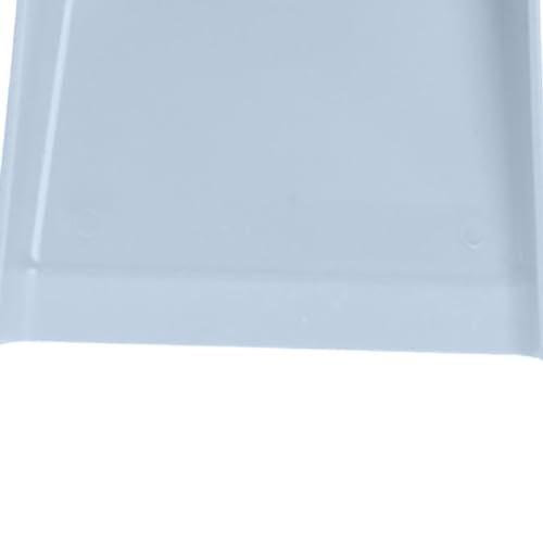 Small Broom and Dustpan Set Efficient Mini Dust Collection Desk Cleaning Tools Lightweight Compact Design for Office Home School (Blue)