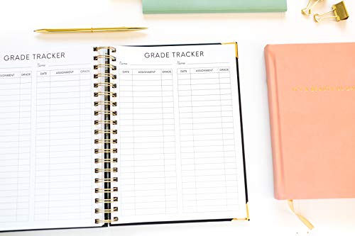 The Homeschool Planner: Beautiful and Undated with Monthly Tabs | To Do List, Goals, Meal Planning & Academic Tools | Homeschooling, Distance Learning & Family Organizer | Gold Spiral