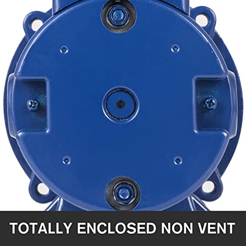 VEVOR 1/2 Hp DC Motor Rated Speed 1750 RPM 90V Electric Motor Permanent Magnet Motor