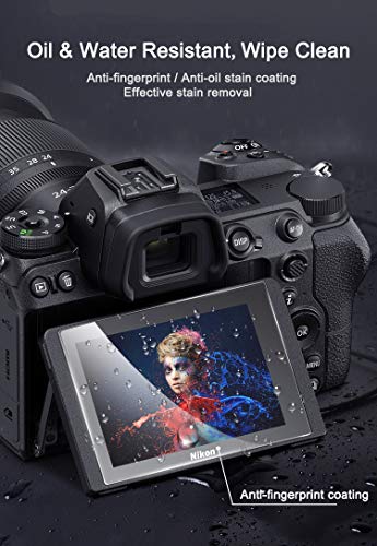 Screen Protector Glass Designed for Fujifilm X-A5 X-A3 X-A10 Camera, WH1916 9H Tempered Glass Anti-Bubble Anti-scratch Ultra-Clear [3-Pack]