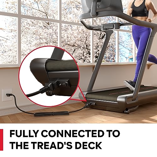 PeloFamily Power Cord Replacement Compatible with Peloton Tread, Extra Long 8FT Power Cord for Treadmill, 14AWG, 300V, 3 Prong Charger Cord, Power Supply, Power Cable, Treadmill Accessories