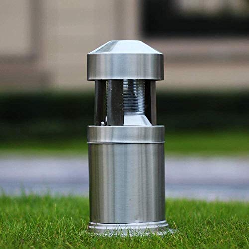 DJDLLZY Outdoor Waterproof Stainless Steel Column Headlight Simple Garden Primary Color Pillar Lamp Home Villa Street Lamp Column Headlight