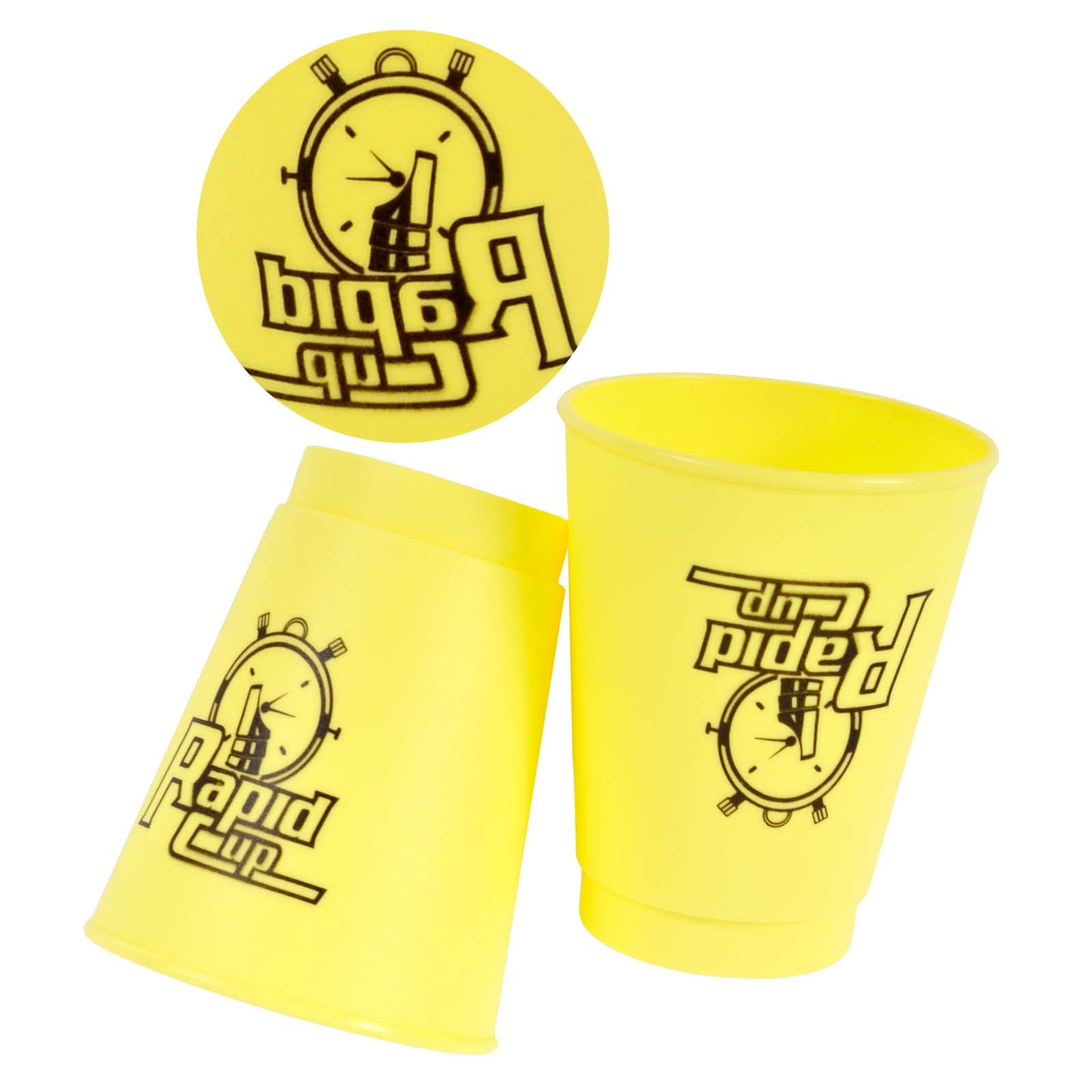 Erlsig Quick Stacks Cups 12 Pack of Sports Stacking Cups Speed Training Game Challenge Competition Party Toy