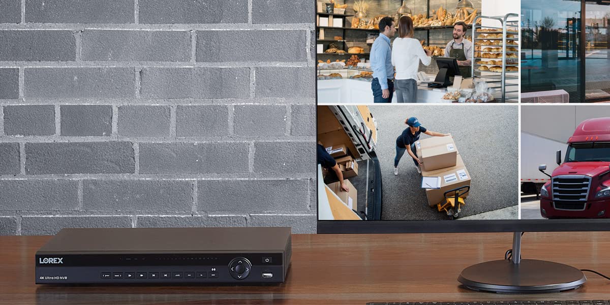 Lorex N883A64B 16-Channel 4K Pro Series 4TB Network Video Recorder