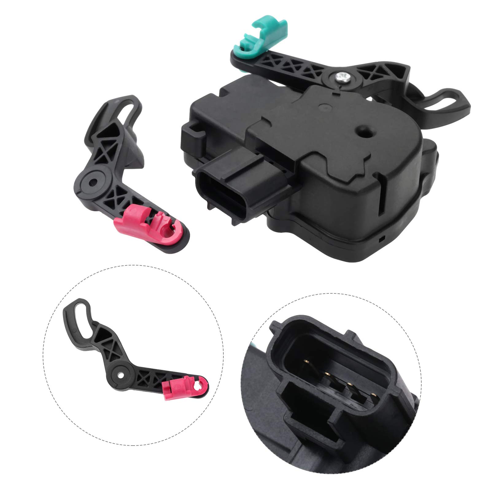 Door Lock Actuator Motor Left Right Side Sliding Door Latch Replacement for 2001-2007 Chrysler Voyager Gand Voyager Town Country, Dodge Caravan Grand Caravan | Replace 4717960AC 4717961AA 4717961AB