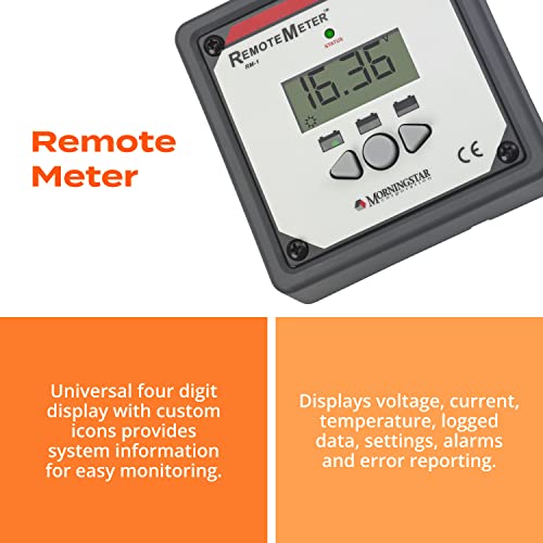 Morningstar Remote Meter | World Leading Solar Controllers & Inverters