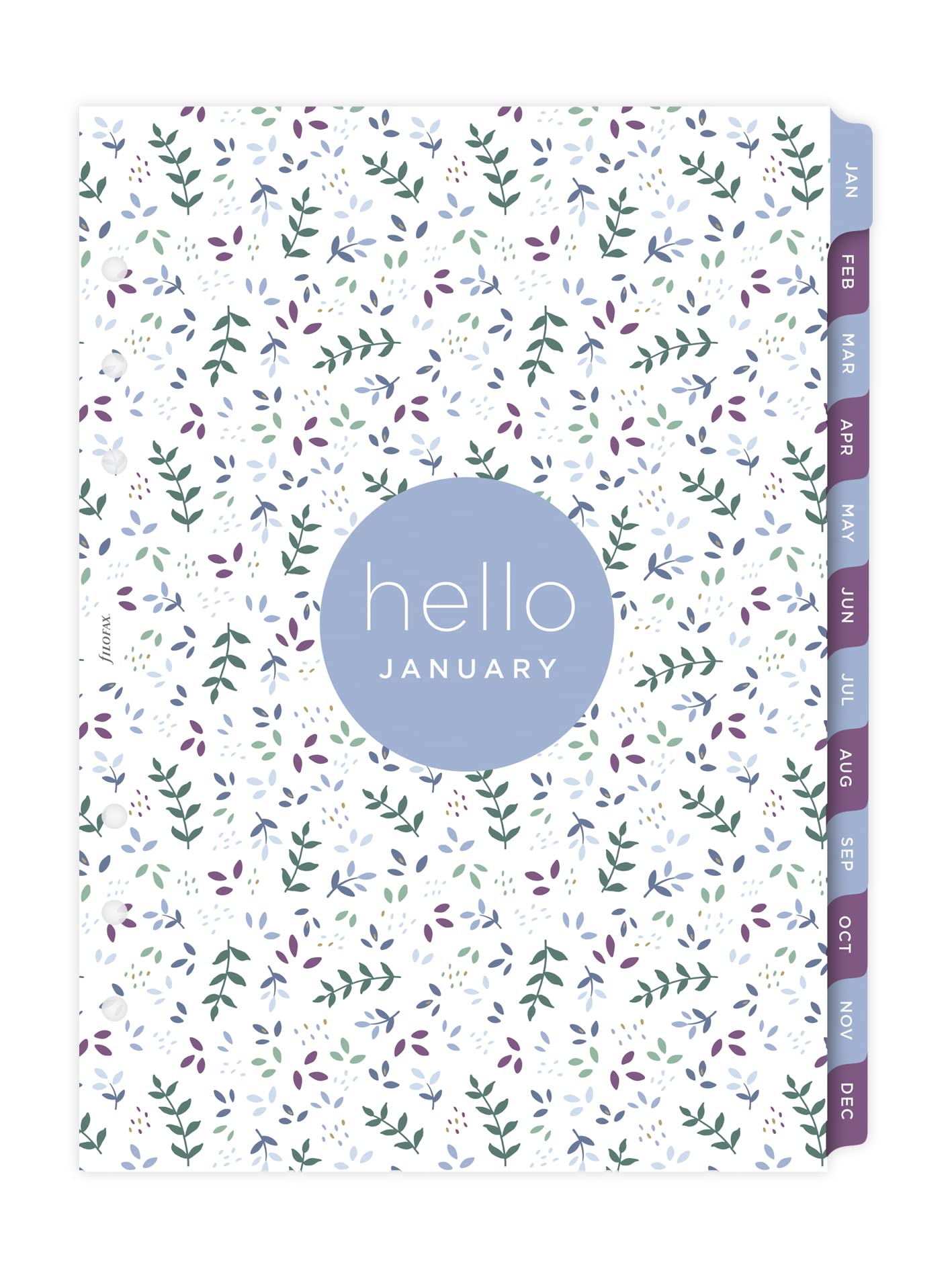 Filofax A5 Garden week to view 2024 diary