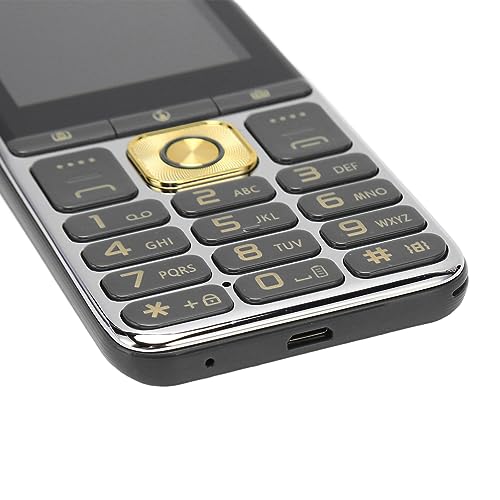 Yunseity 2G GSM Unlocked Mobile Phone, 1.8 Inch Screen Cellphone for Seniors, 3 SIM 3 Standby Big Button Cell Phone with Loud Speaker, Large Backlight Button, 3200mAh Battery (US Plug)