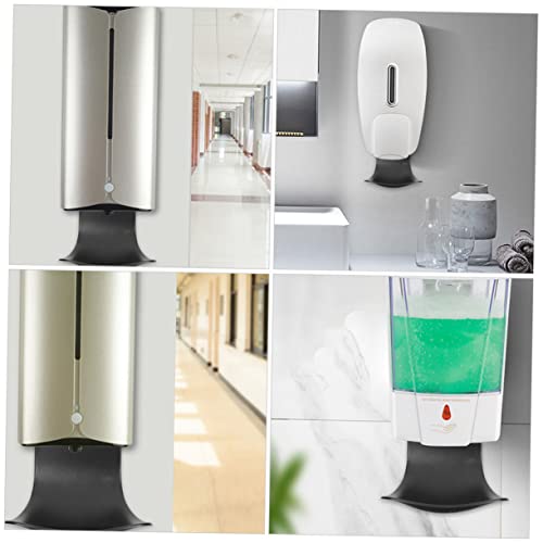 Garneck 2pcs Soap Dispenser Tray Wall Mounted Dispenser Drip Tray Drip Catcher Tray Hand Soap Dispenser Holder Floor and Wall Protector Dispenser Automatic Abs