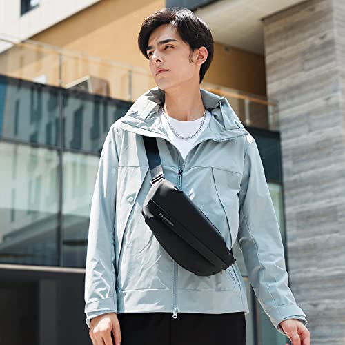 MARK RYDEN 23/40L Carry on Travel Backpack Fits 17.3'' Laptop&Slim Crossbody Bag Fits 7.9'' iPad