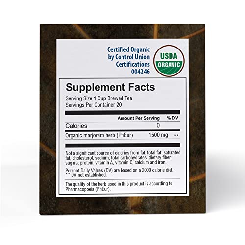 Good Nature Organic Marjoram Tea, 1.058 Ounce