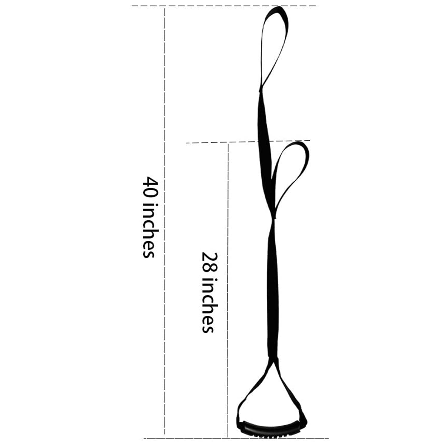 HAOYUNLAI Kayak Stand Up Assist & Drag Strap , Pulling Cord Kayak Standing Aid Dragging Accessories for Kayaker,Canoe Drag Handles Adjustable Boat Standing Rope