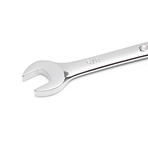 SATA 6-Piece Full-Polish SAE Combination Wrench Set with Offset Box Ends and an Easy-to-Carry Wrench Rack - ST09017SJ