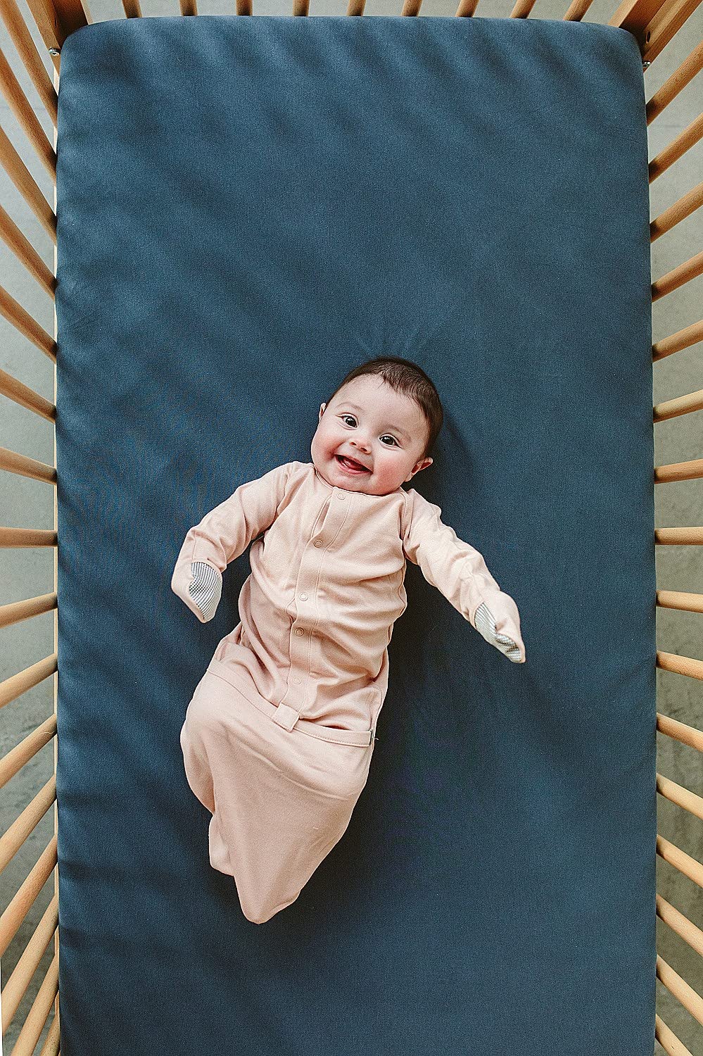 goumikids Viscose Made from Bamboo Organic Cotton Convertible Baby Gown