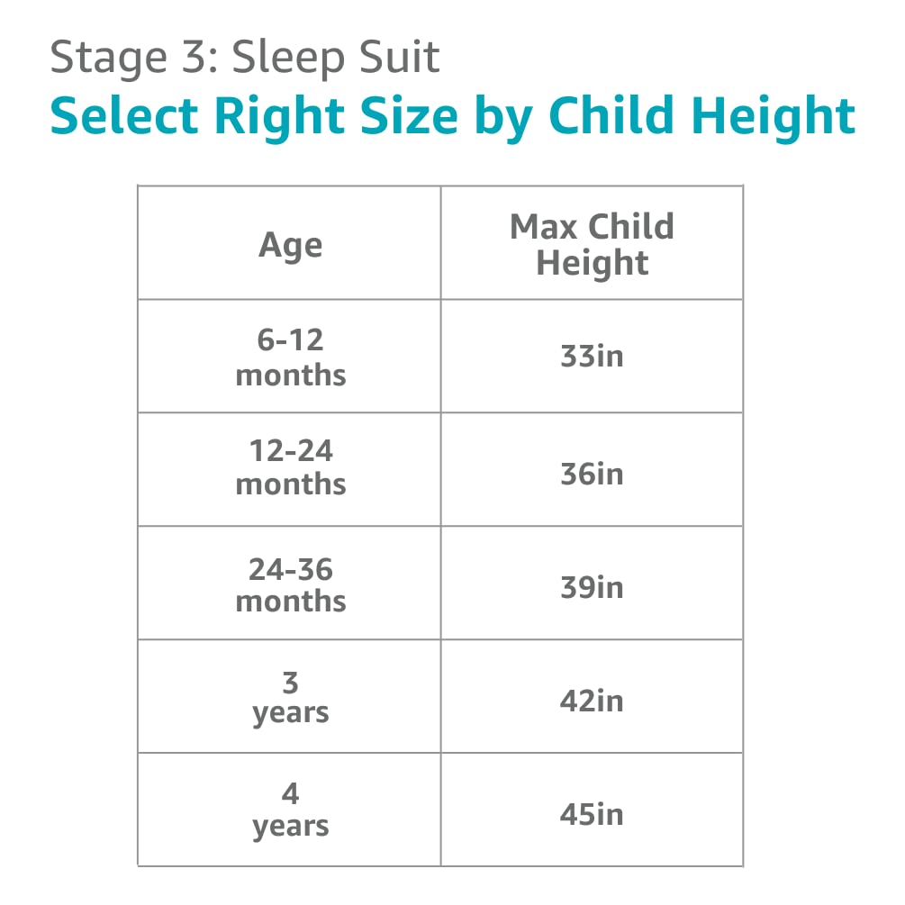 Love to Dream Extra Warm Toddler Sleep Suit (4T), Super Soft Temp Regulating Sleeping Sack, 3.5TOG Warm Wearable Blanket, Gray