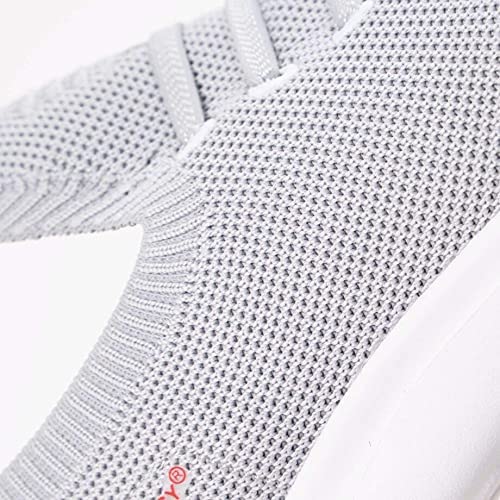 Gone For a Run PR Soles Active Recovery Sneaker | Bondi Foot Massaging Slip-On | Light Gray | W11/M9
