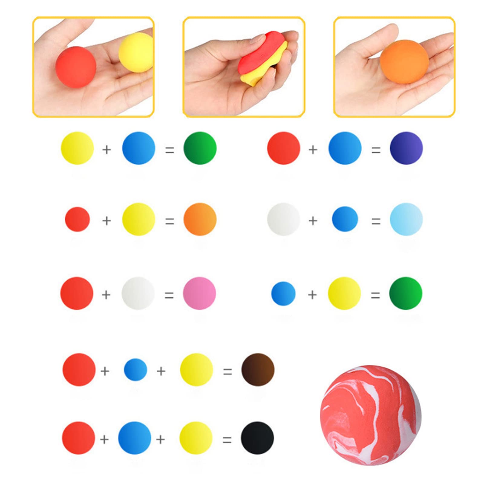 GOVOY Dough Play Set for Kids Arabic Numerals Math Shape Early Learning Color Dough with Accessories STEM Preschool Toys for Kids