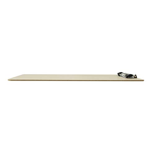 Saunders US-Works 05512 Recycled Hardboard Clipboard -Â Brown, Letter Size Writing Board with Low Profile Clip