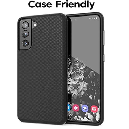 Mowei [3+2 Pack] Screen Protector Compatible with Samsung Galaxy S23 [Fully Support Fingerprint] 3X Tempered Glass and 2X Camera Lens Protector for S23 [Impact & Scratch Protection]