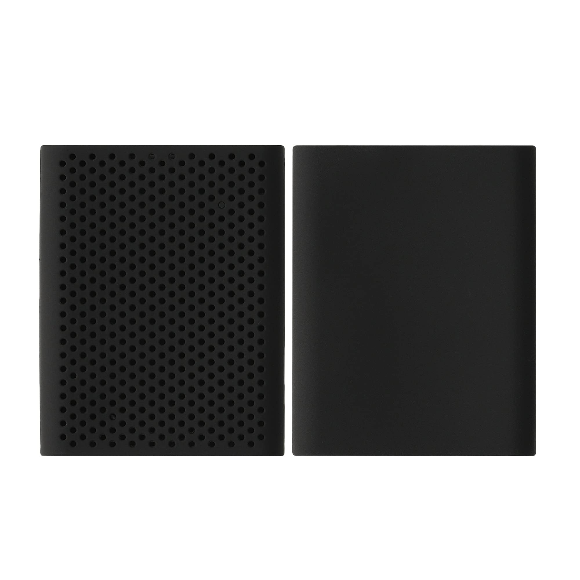 kwmobile Silicone Case Compatible with Samsung Portable SSD T5 - Case Protective Cover for SSD Drive - Black