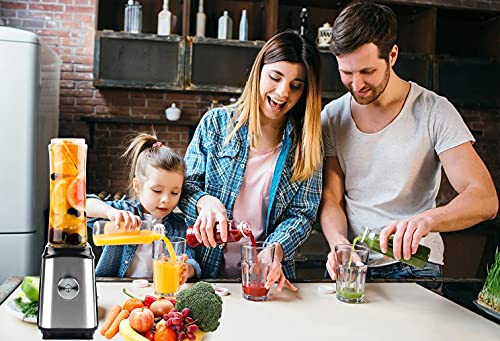 Single Serve Blender, Personal Blender for Smoothies and Shakes, Smoothies Blender with an Tritan BPA-Free 20Oz Travel Bottle
