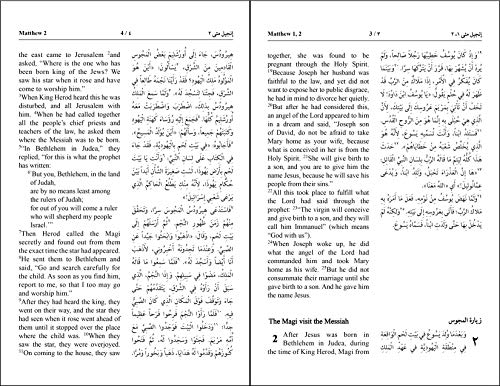 NAV, NIV, Arabic/English Bilingual Bible, Hardcover, Blue (Arabic Edition)