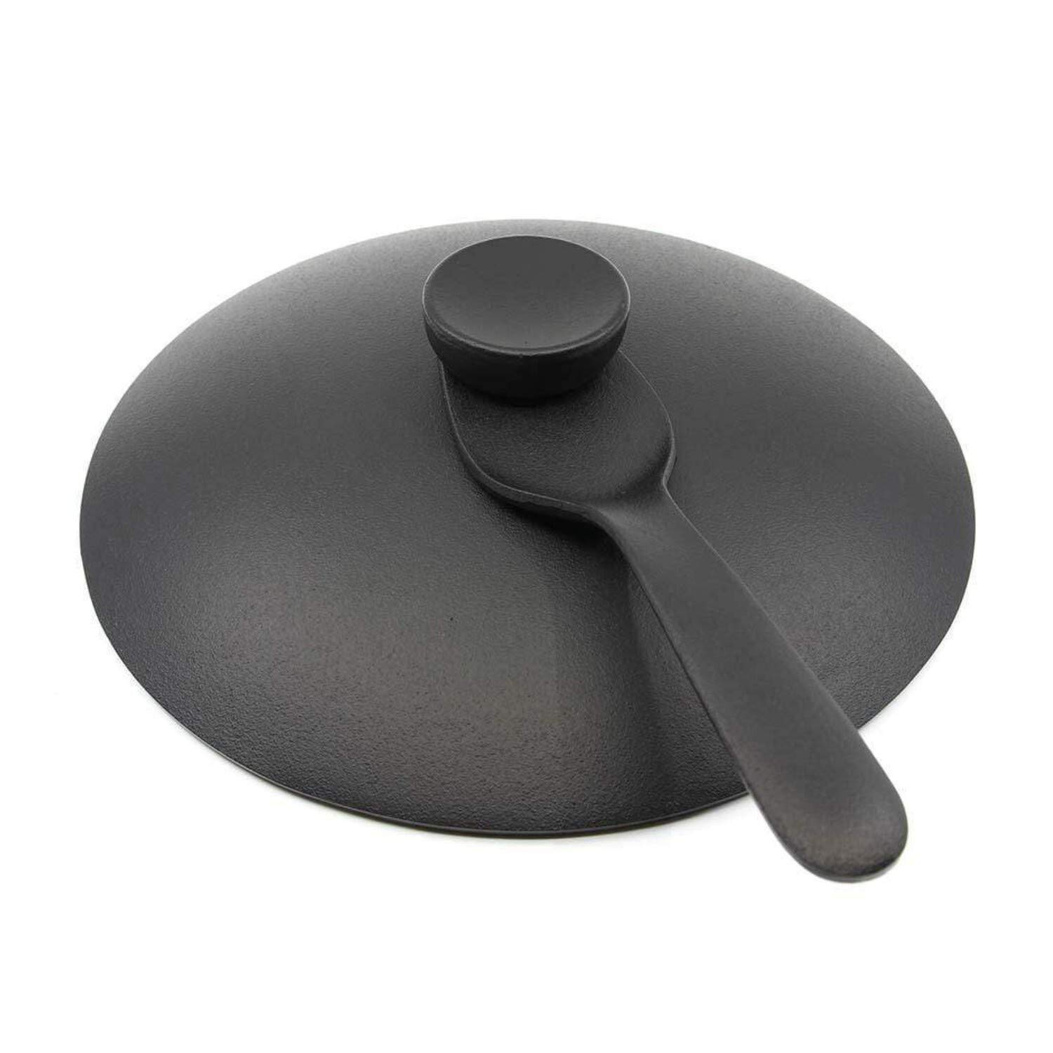 Sori Yanagi Nambu Ironware Deep Iron Pot Combining Simple Design and High Practicality, Made in Japan, Iron Lid and Handle Included, Induction Compatible