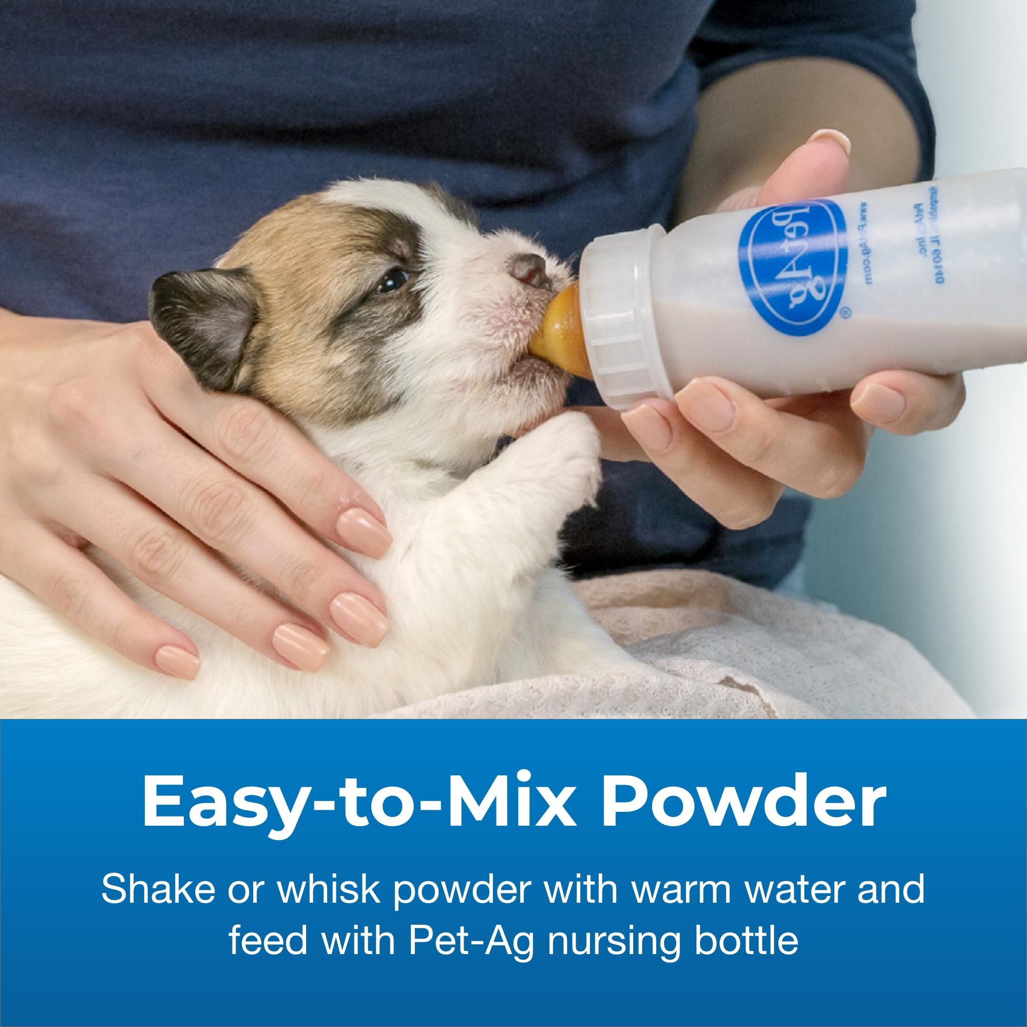 Pet-Ag Goat’s Milk Esbilac Powder - 12 oz, Pack of 2 - Powdered Puppy Formula with Prebiotics, Probiotics & Vitamins for Puppies Newborn to Six Weeks Old - for Sensitive Digestive Systems