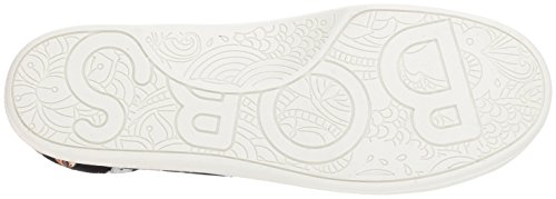 Skechers BOBS Women's Beach Bingo-Dapper Party Sneaker, Black, 7.5 M US