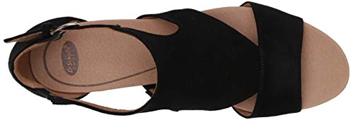 Dr. Scholl's Shoes Women's Elia Ankle Straps Sandal, Black, 8