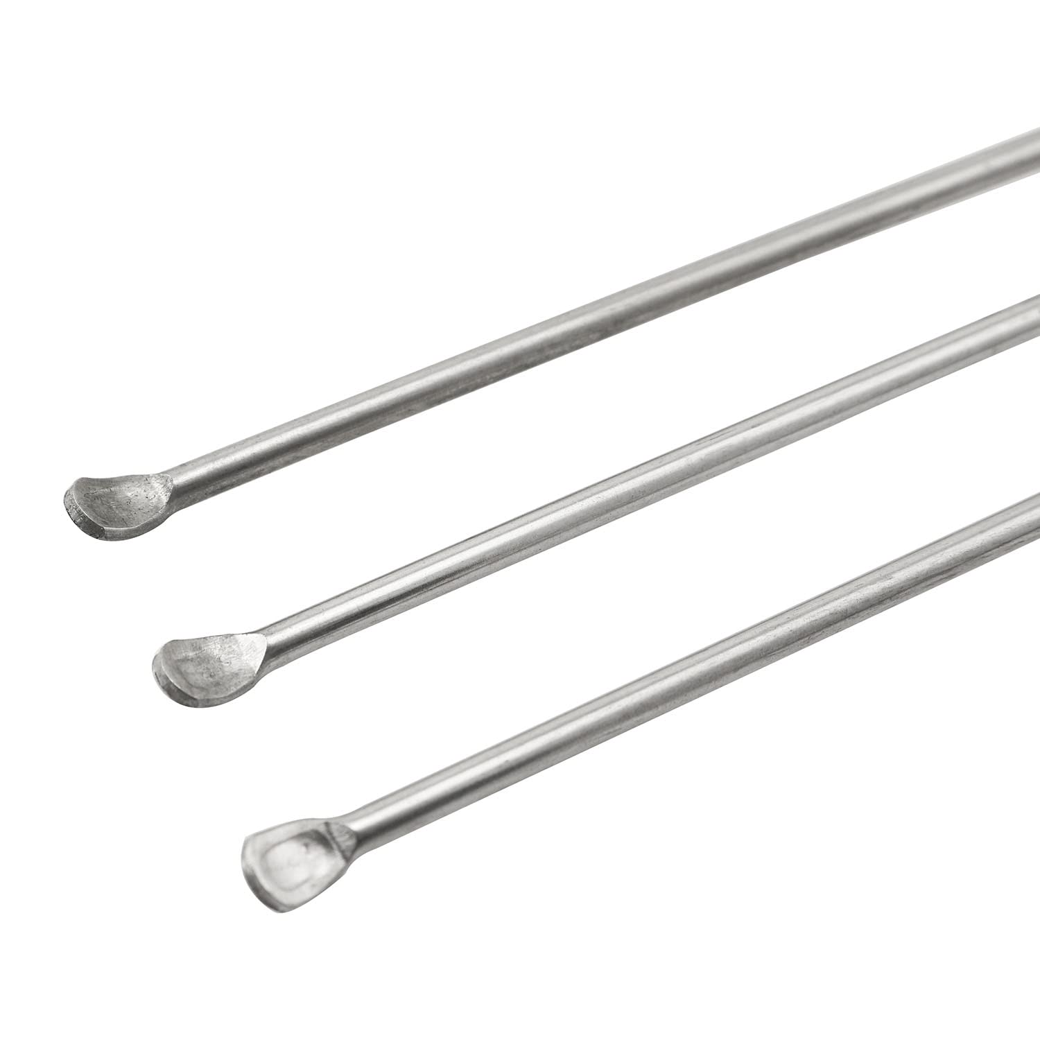 Lab Spatula ZRM&E 1Set/8PCS Stainless Steel Reagent Laboratory Mixing Spatula, Micro Scoop, Sampling Spoon,Lab Scoop