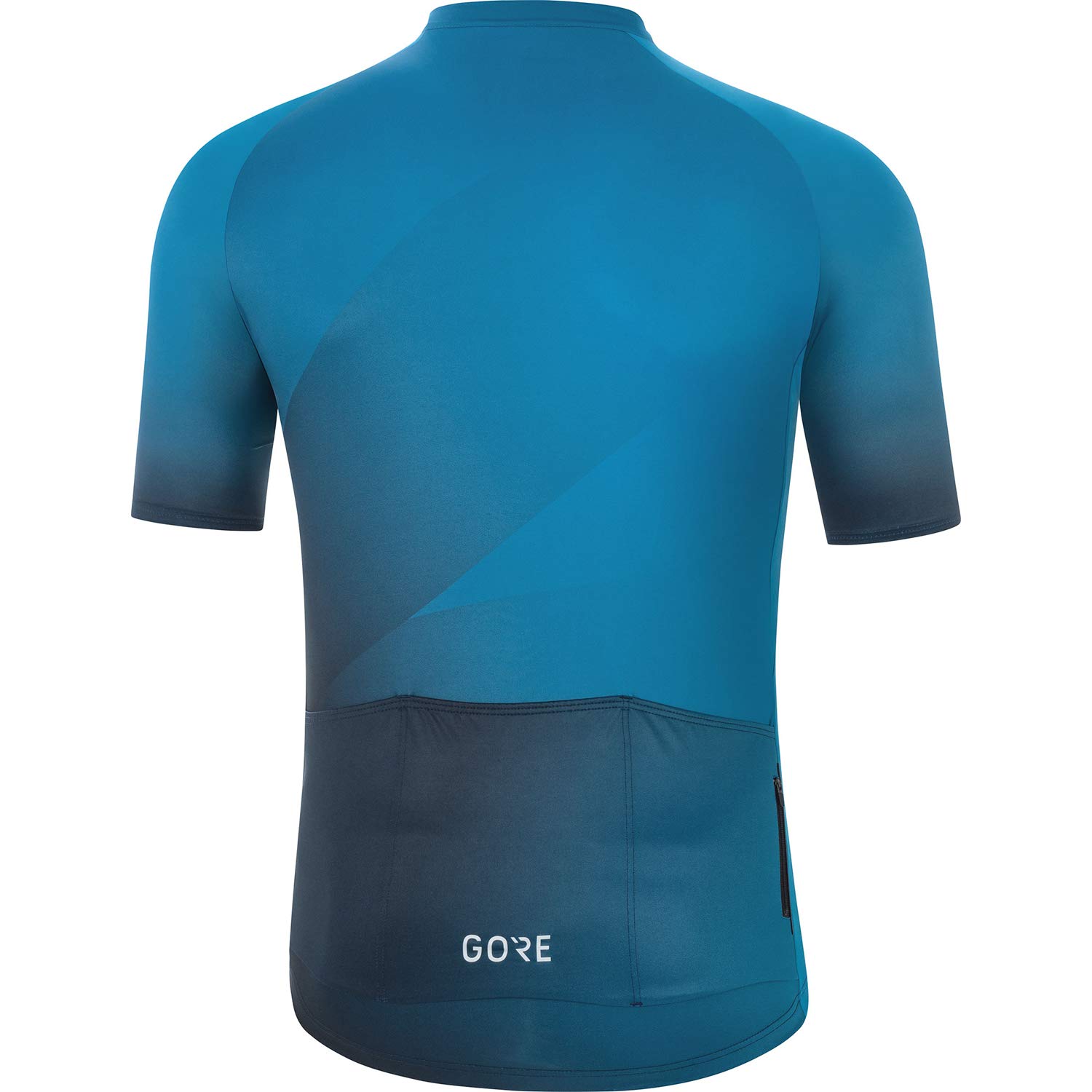 GORE WEAR Mens Fade Jersey Mens, Sphere Blue/Black, Large