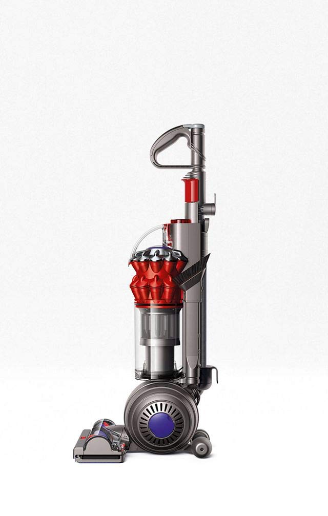 Dyson Small Ball Multi Floor Upright Vacuum Cleaner, Iron/Red