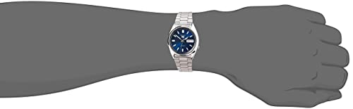 Seiko SNXS77 Automatic Blue Day Date Dial Silver Steel Bracelet Men Watch NEW