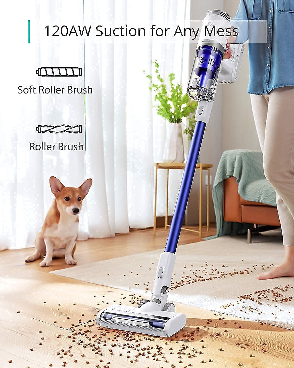 eufy by Anker, HomeVac S11 Infinity, Handheld Vacuums丨 HomeVac Extension Hose for S11 Go & S11 Infinity & S11 Reach, White, Vacuum Attachments