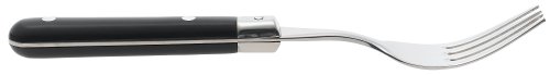 Ginkgo International Le Prix 20-Piece Stainless Steel Flatware Place Setting, Black, Service for 4