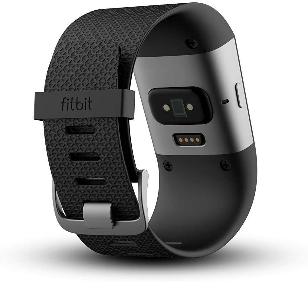 Fitbit_Surge Surge Smart Fitness Superwatch, Large (6.3-7.8 in) (US Version)-Black,with Built-in GPS, Multisport functionality, and Automatic, Continuous Heart Rate