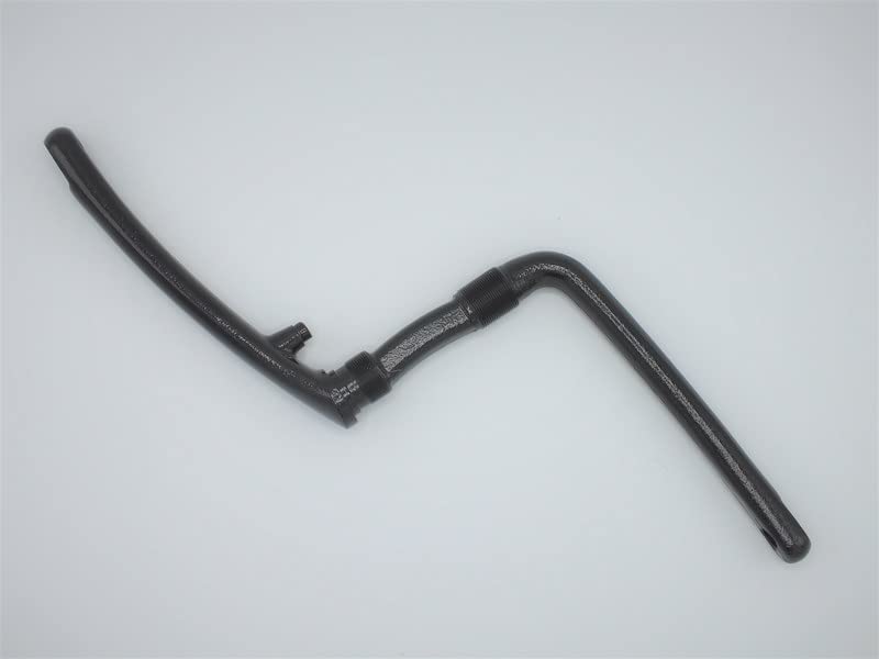 Gravity Forged Steel One Piece Crank Arm 165mm Black for Cruiser Bicycle BMX Bike Single Speed Lowrider